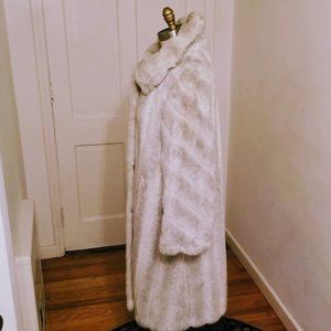 The Metzger Group | Jackets & Coats | Silver Fox Faux Fur Coat The ...